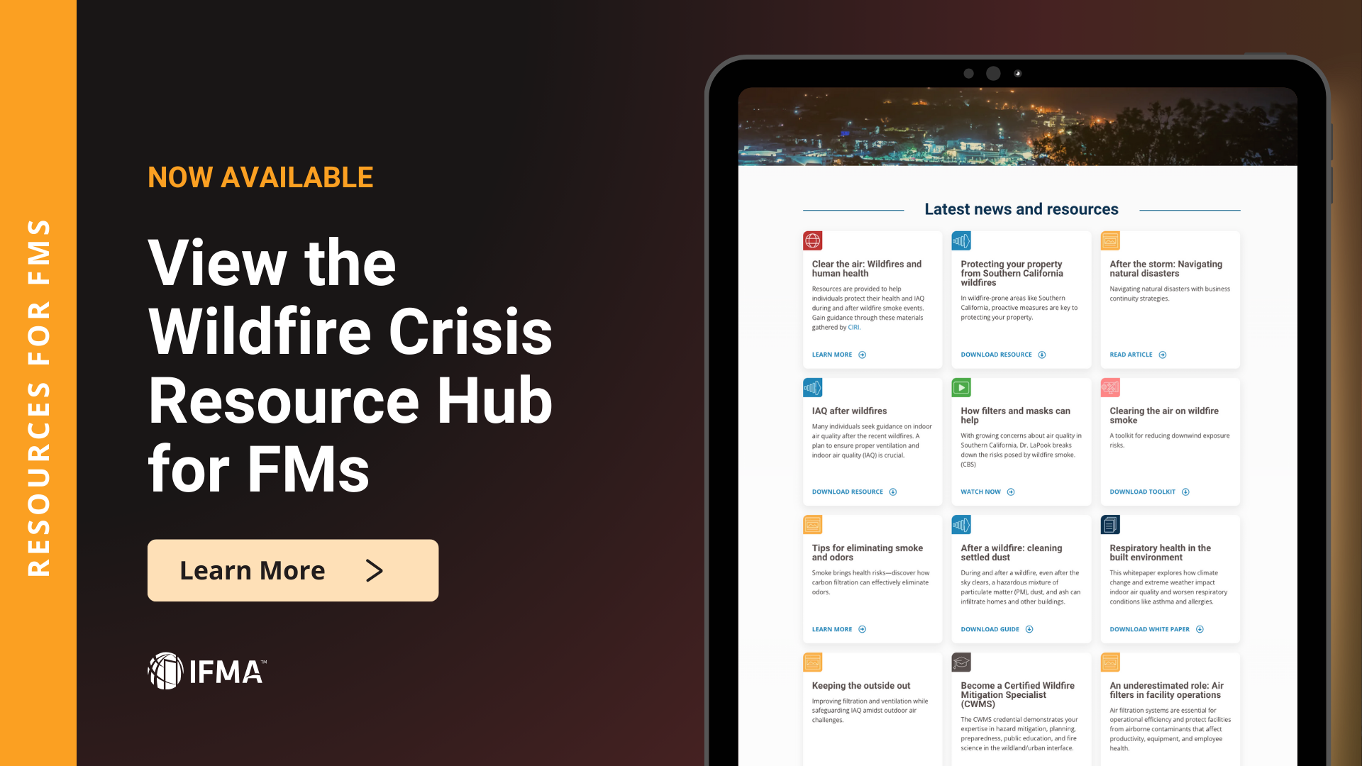 IFMA Wildfire Crisis Center